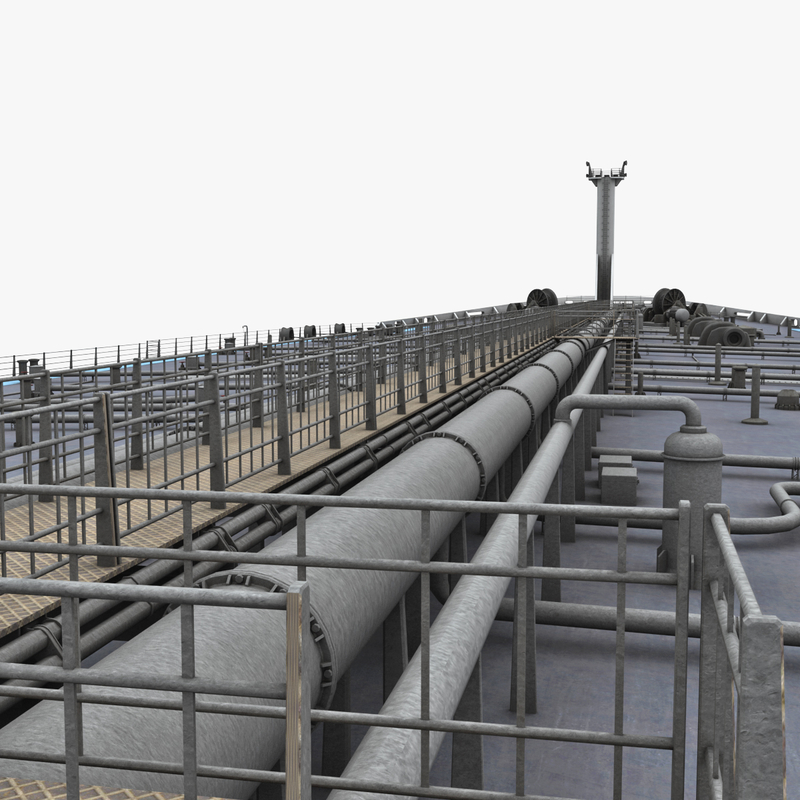 3d model shell tanker bellamya