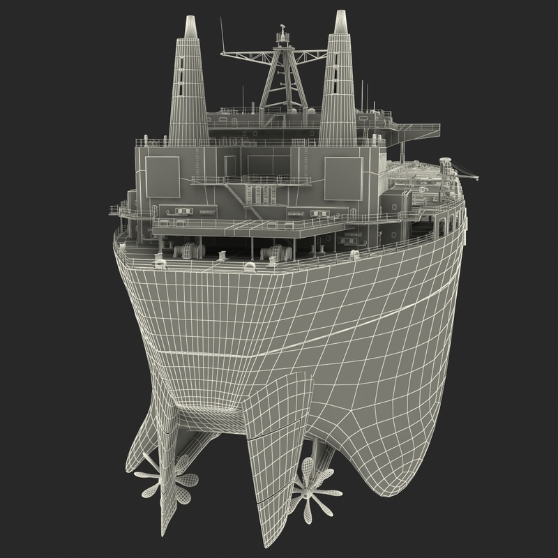 3d model shell tanker bellamya