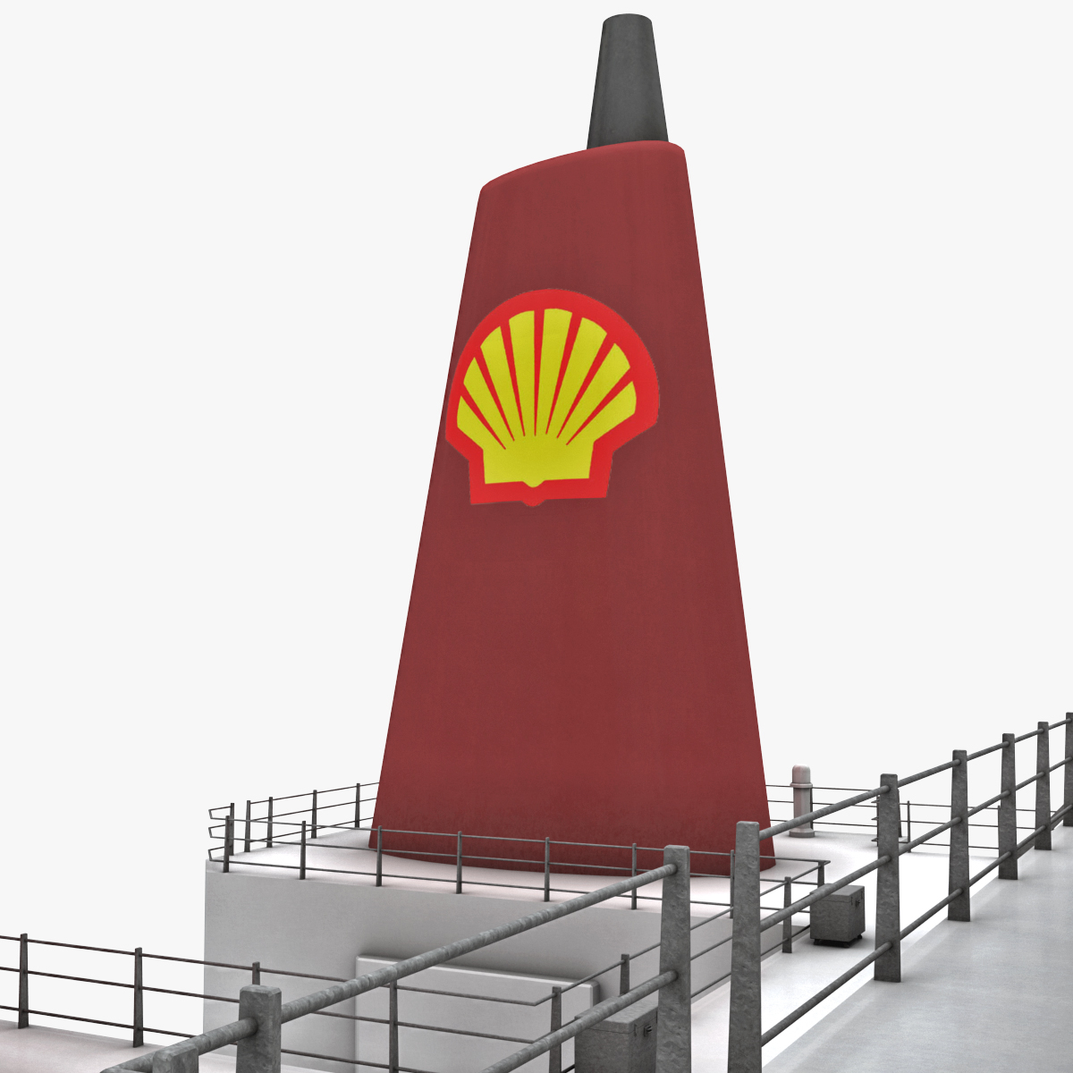3d model shell tanker bellamya