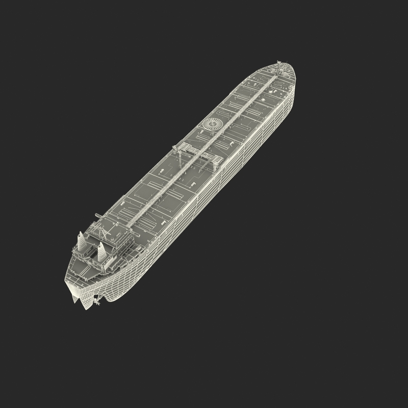 3d model shell tanker bellamya