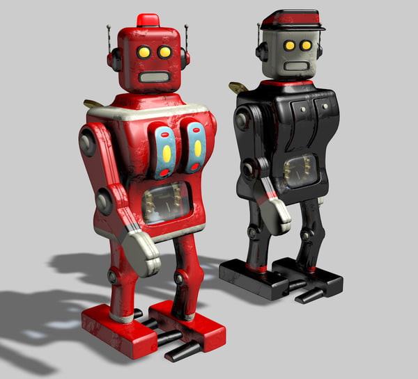 Toy Robot 3D Models for Download | TurboSquid