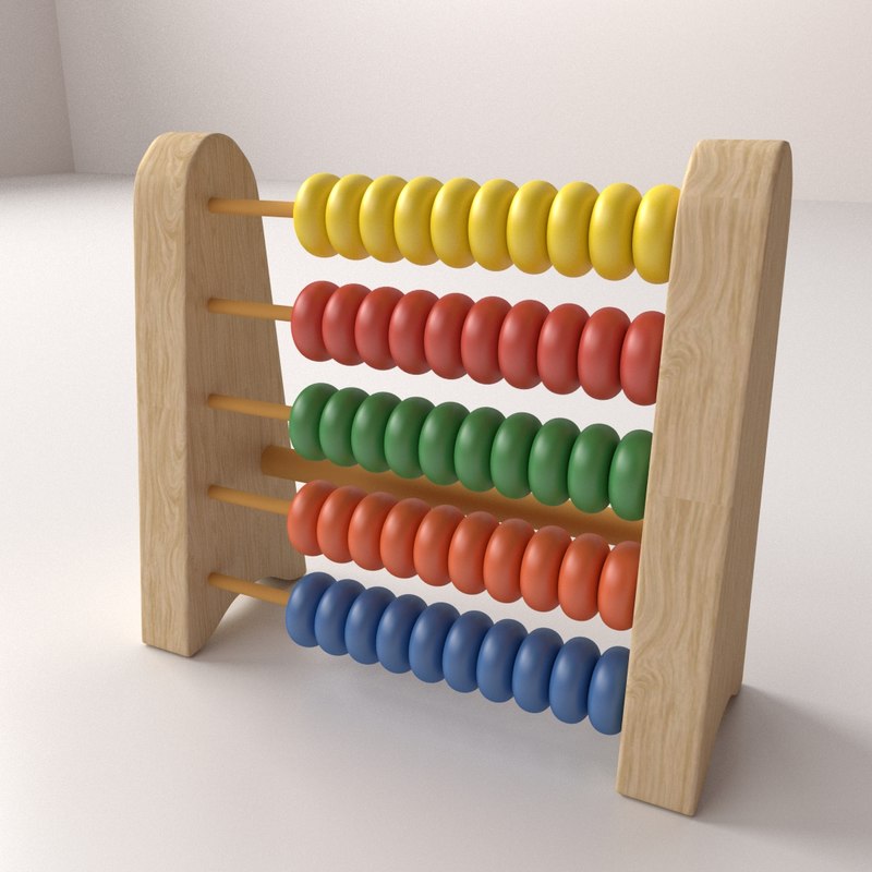 3d abacus v2 model