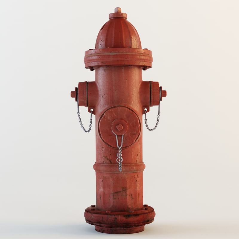 hydrant 3d obj