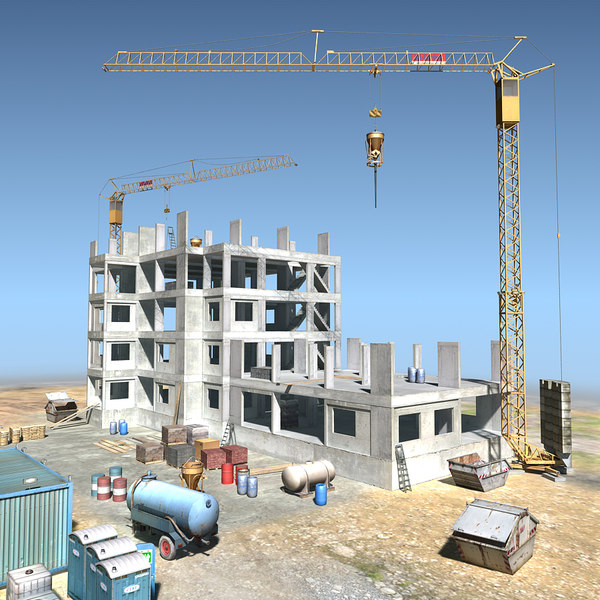 Construction Site 3D Models for Download | TurboSquid