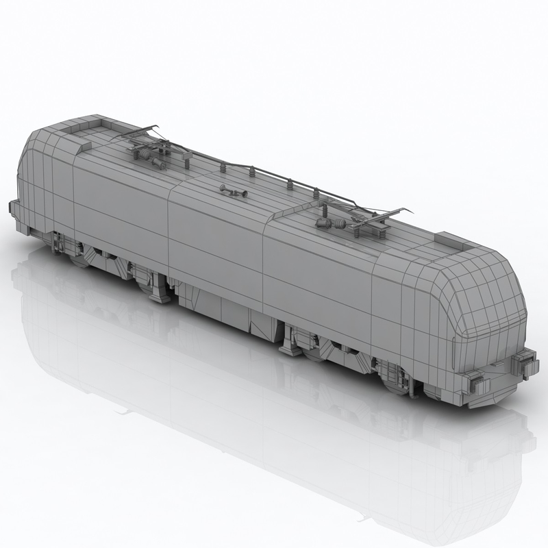 siemens vectron db 3d model
