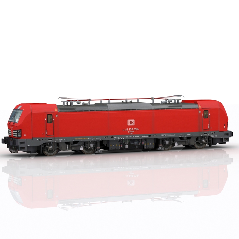 siemens vectron db 3d model