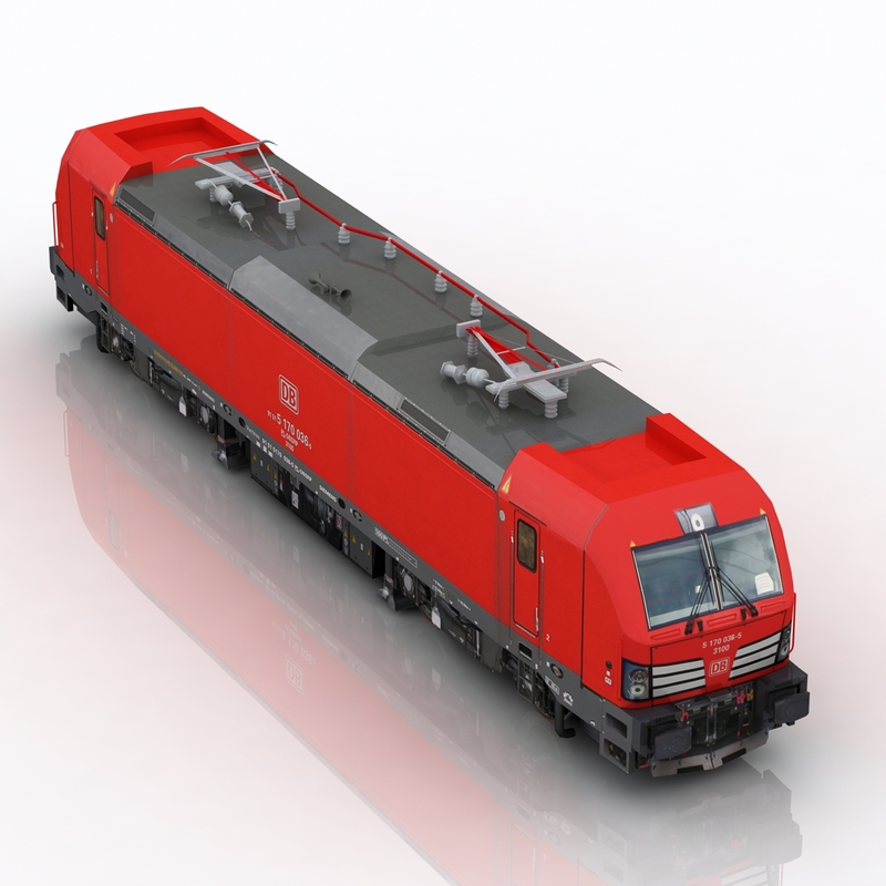 siemens vectron db 3d model