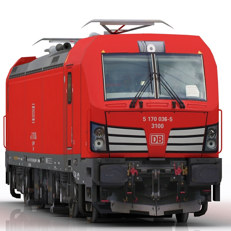 siemens vectron db 3d model
