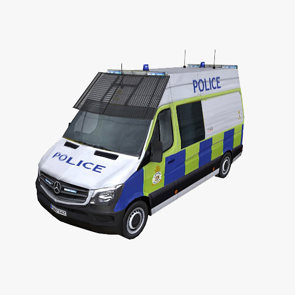 3d model metropolitan police officer