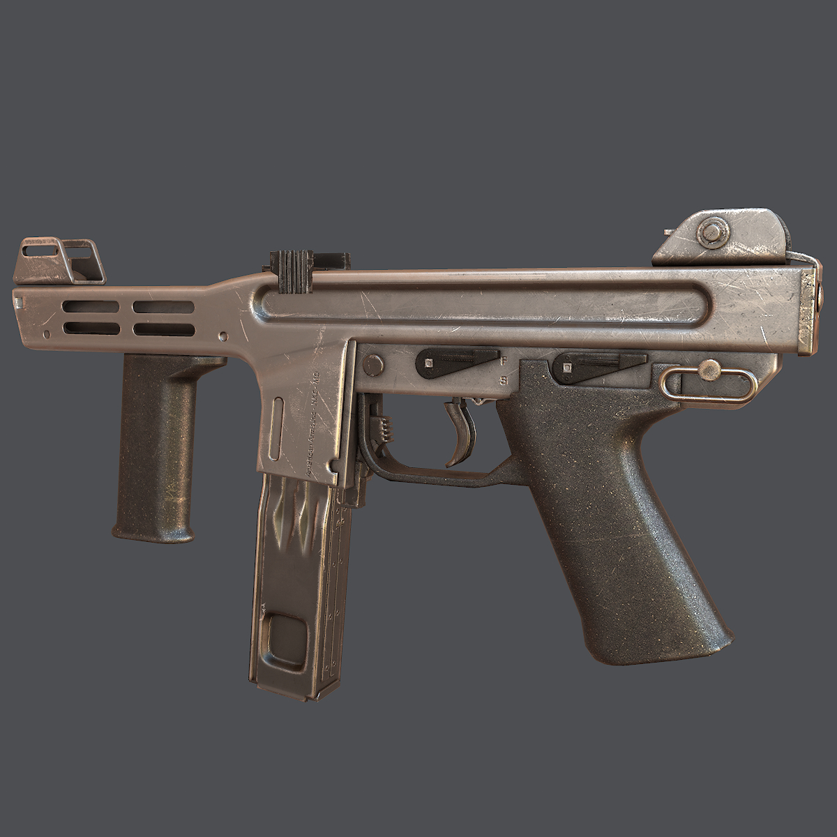 modelo 3d Spectre M4 SMG - TurboSquid 833211