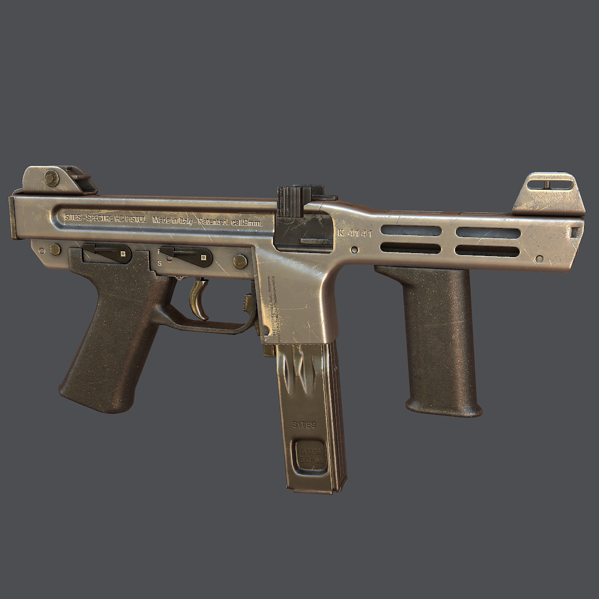 spectre m4 3d model