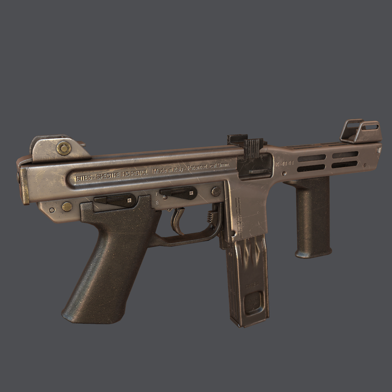 spectre m4 3d model
