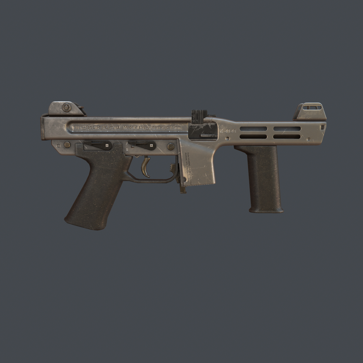spectre m4 3d model