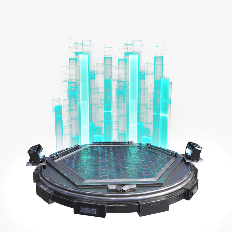 max sci fi turntable