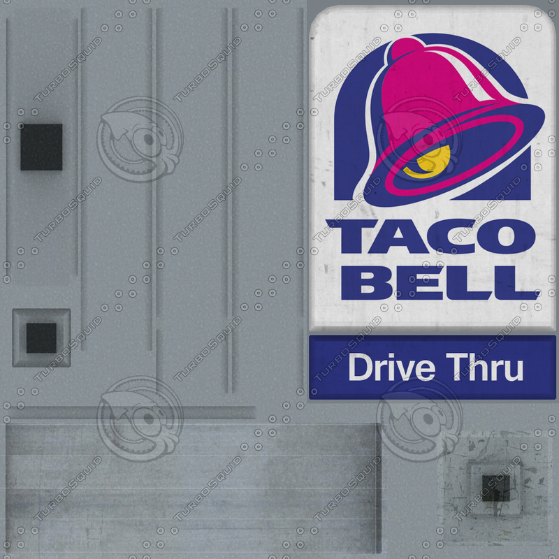 3d model taco bell restaurant