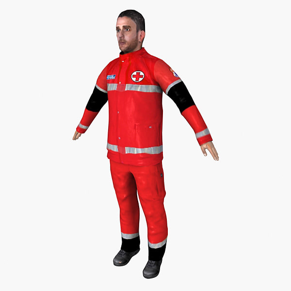 paramedic ready 3d model