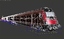 3d model railjet car locomotive