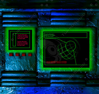 Sci Fi Screen Texture