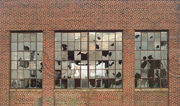 Texture JPEG window broken photo