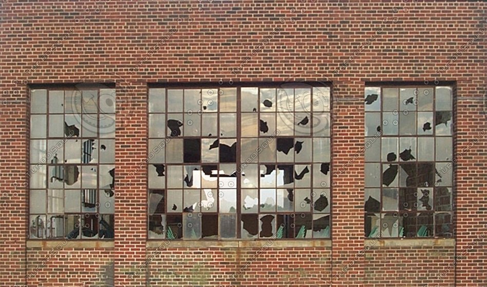 Texture JPEG window broken photo