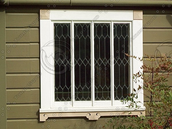 Texture JPEG architecture window leaded