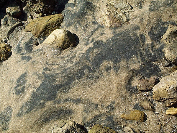 Texture JPEG sandy riverbed ground