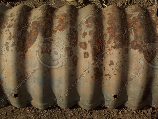 Texture JPEG rusty tin corrigated