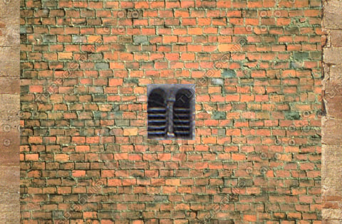 Texture JPEG old brick tower