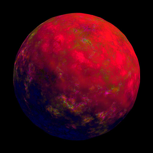 Materials Renderman scifi dented dark