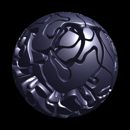 Materials Renderman scifi dented metal