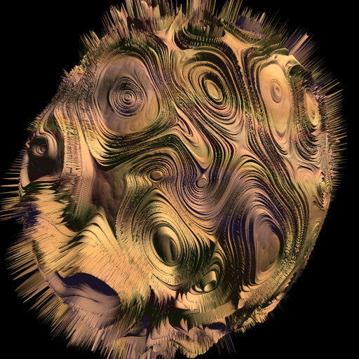 Materials Renderman scifi dented brown