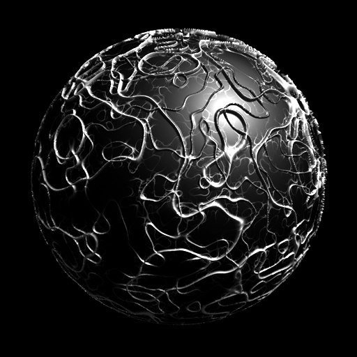 Materials Renderman scifi dented black