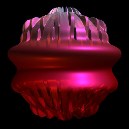 Materials Renderman scifi dented red