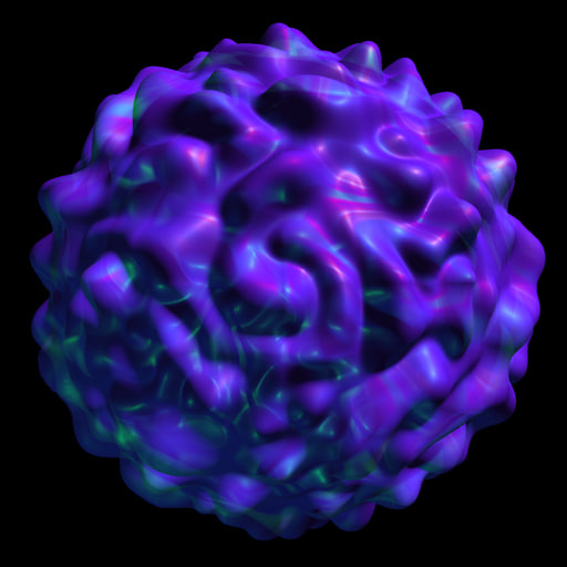 Materials Renderman scifi dented bumpy