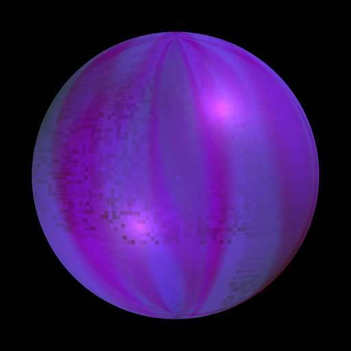 Materials Renderman scifi dented purple