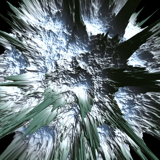 Materials Renderman scifi dented spikey