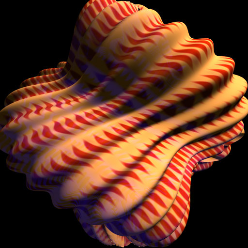 Materials Renderman stripped veiny pink