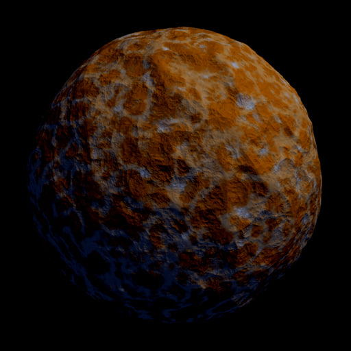 Materials Renderman scifi dented skin