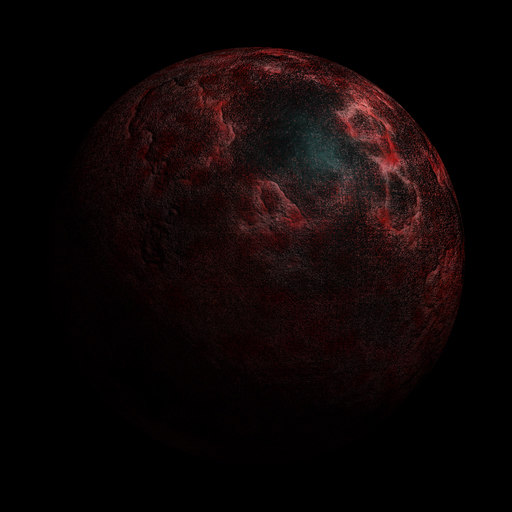 Materials Renderman scifi dented dark