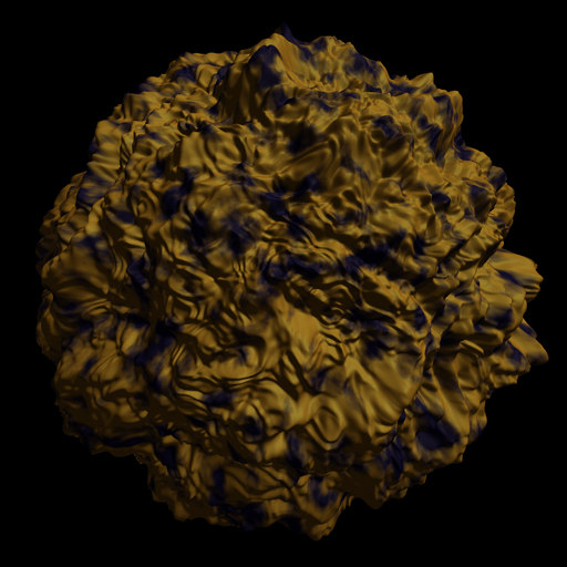 Materials Renderman scifi dented brown