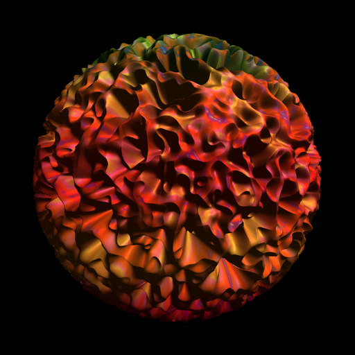 Materials Renderman scifi dented wavy