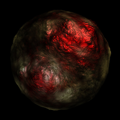 Materials Renderman scifi dented smooth