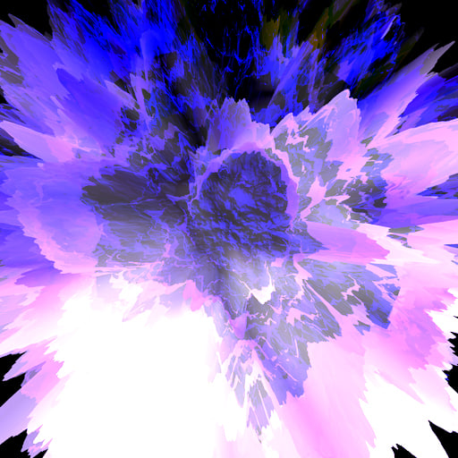 Materials Renderman scifi dented blue