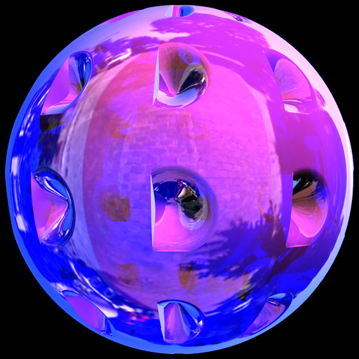 Materials Renderman scifi dented d