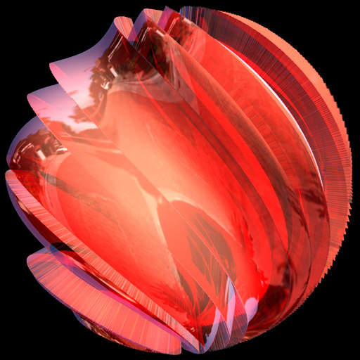 Materials Renderman scifi dented ripples