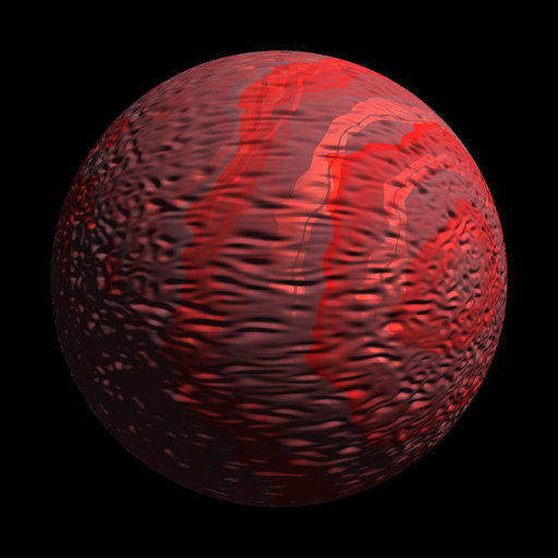 Materials Renderman scifi red purple