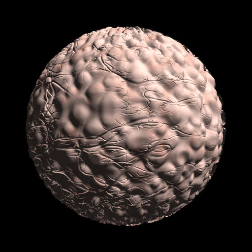 Materials Renderman skin alien veins