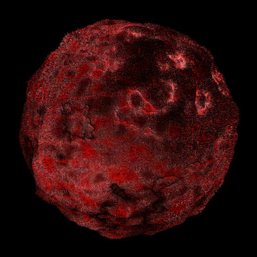 Materials Renderman skin fur alien