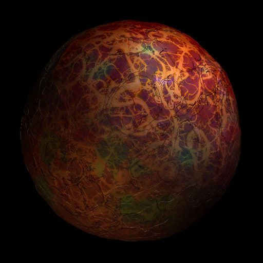 Materials Renderman skin animal alien