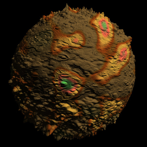 Materials Renderman spike scifi space